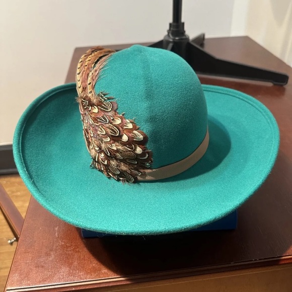tom hann | Accessories | Vintage Kurt Jr By Tom Hann Green Wool Felt ...